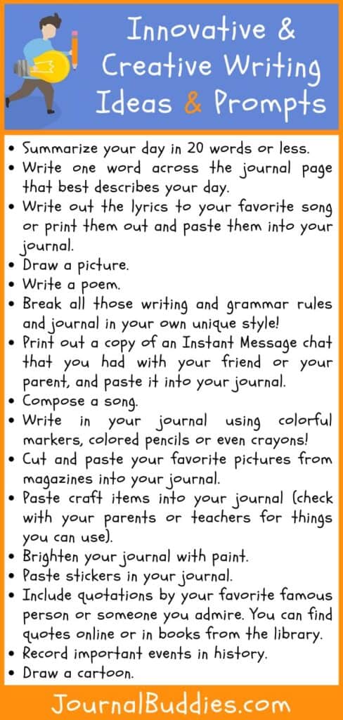 Creative Journal Ideas Bursting with Fun » JournalBuddies.com