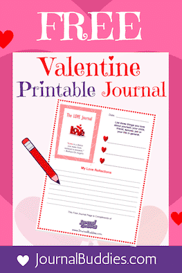 Valentine Free Printable Journal Page » JournalBuddies.com