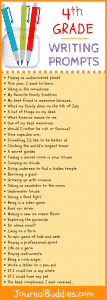73 Great 4th Grade Journal Prompts to Inspire » JournalBuddies.com