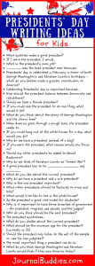 53 Fun and Educational Presidents' Day Writing Ideas » JournalBuddies.com