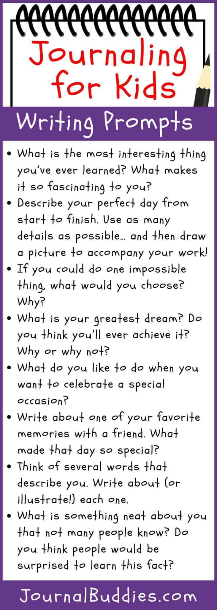 Great Journal Prompts for Kids (49 Ideas!) » JournalBuddies.com