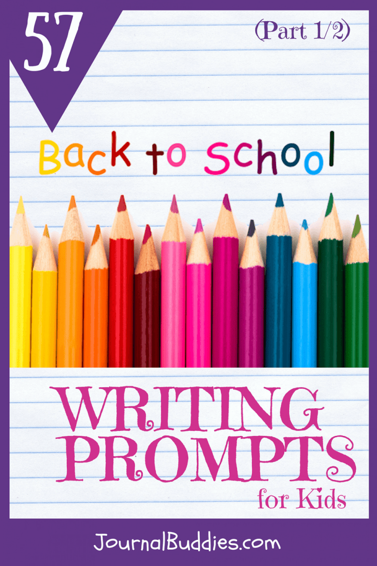 57 Back to School Prompts for Kids » JournalBuddies.com