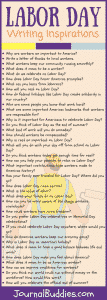 55 Powerful Labor Day Writing Prompt Ideas » JournalBuddies.com