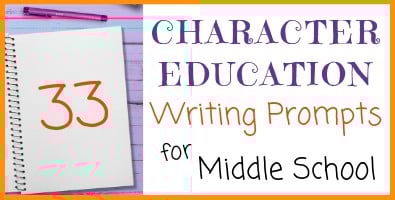 Character Education Writing Prompts • JournalBuddies.com