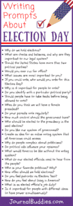 52 Free Election Day Writing Prompts » JournalBuddies.com