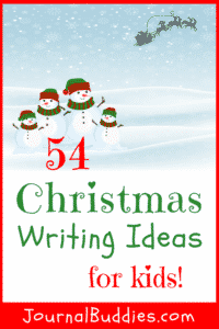 54 Festive Christmas Writing Prompts » JournalBuddies.com