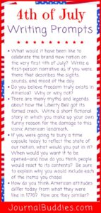 4th of July Facts & Writing Prompts » JournalBuddies.com