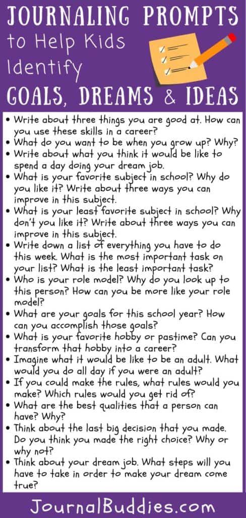 Kids Journaling Prompts to Help Your Child Thrive » JournalBuddies.com