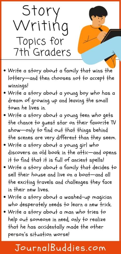 Story Writing Topics for Grade 5, 6, 7, 8, and 9 » JournalBuddies.com