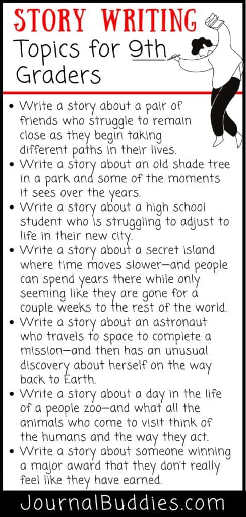 Story Writing Topics for Grade 5, 6, 7, 8, and 9 » JournalBuddies.com
