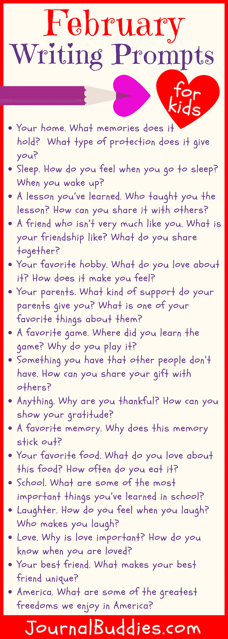 Journal Writing Examples For Kids