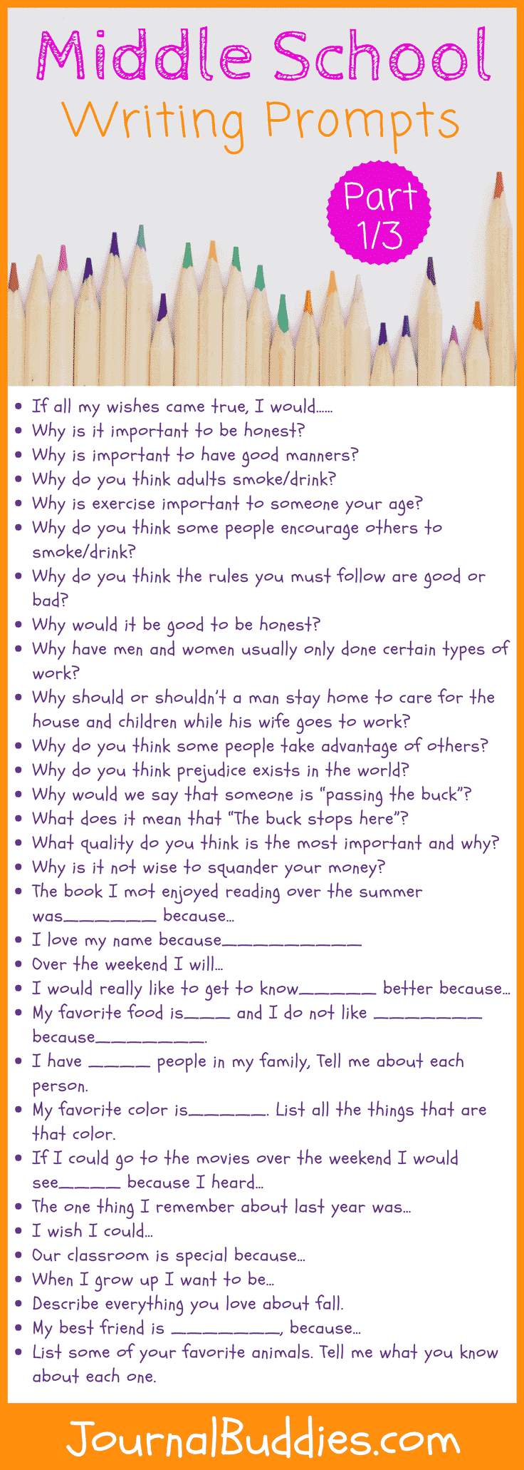 College Essay Fun Writing Assignments For Middle School