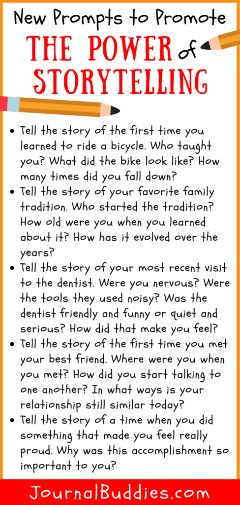 24 Spectacular Storytelling Prompts » JournalBuddies.com