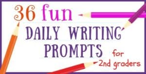 36 Writing Prompts for Second Grade • JournalBuddies.com