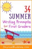 34 Fun Summer Writing Prompts for 1st Grade » JournalBuddies.com