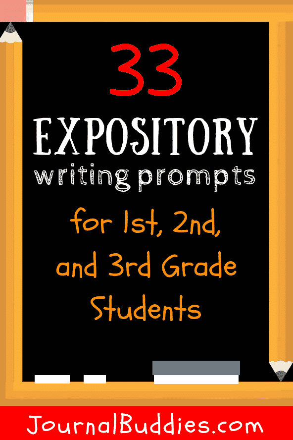 33 Expository Writing Prompts 1st 2nd 3rd Grade JournalBuddies