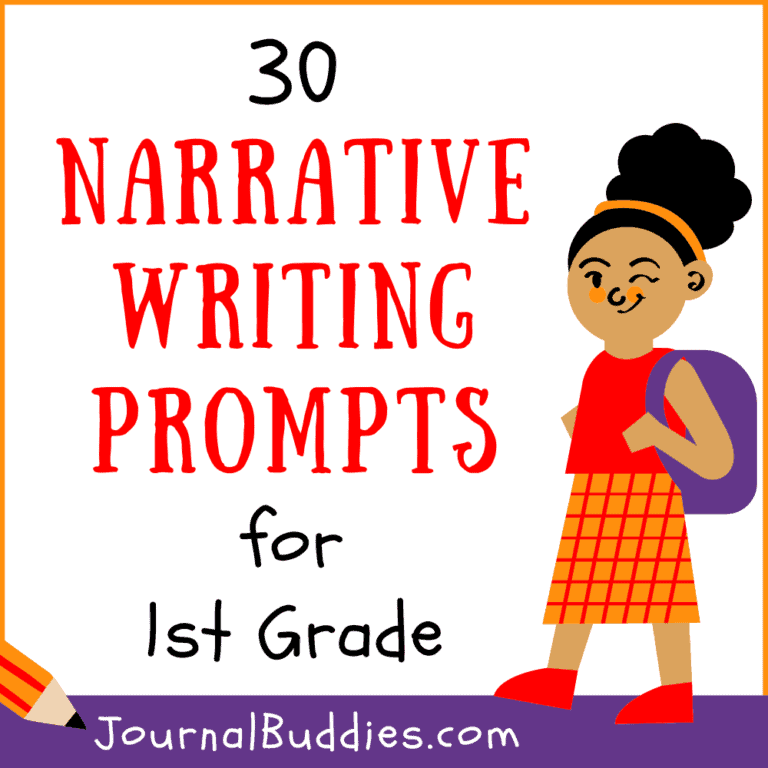 30 Narrative Writing Prompts for 1st Grade » JournalBuddies.com