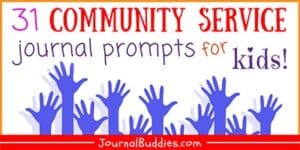 31 Terrific Writing Prompts About Community » JournalBuddies.com