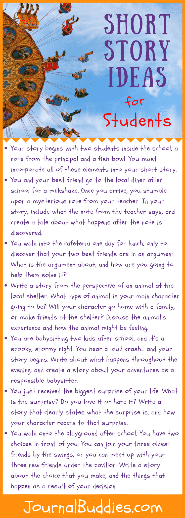 Short Story Prompts For Kids