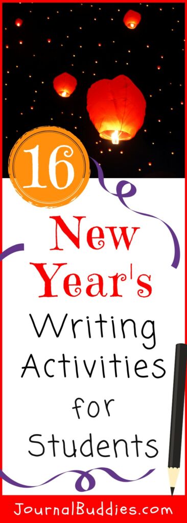 16 New Year's Writing Activities » JournalBuddies.com