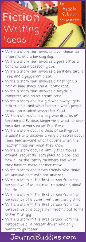 30 Inspiring Fiction Writing Prompts & Ideas » JournalBuddies.com