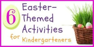 Easter Activities for Kindergarten • JournalBuddies.com