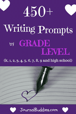 Prompts by Grade Level • JournalBuddies.com