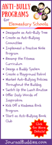 Anti-Bullying Programs for Elementary Schools » JournalBuddies.com