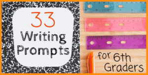 33 Writing Prompts for Middle School: 6th Graders • JournalBuddies.com