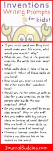 30 Innovative Writing About Inventions Writing Prompts » JournalBuddies.com