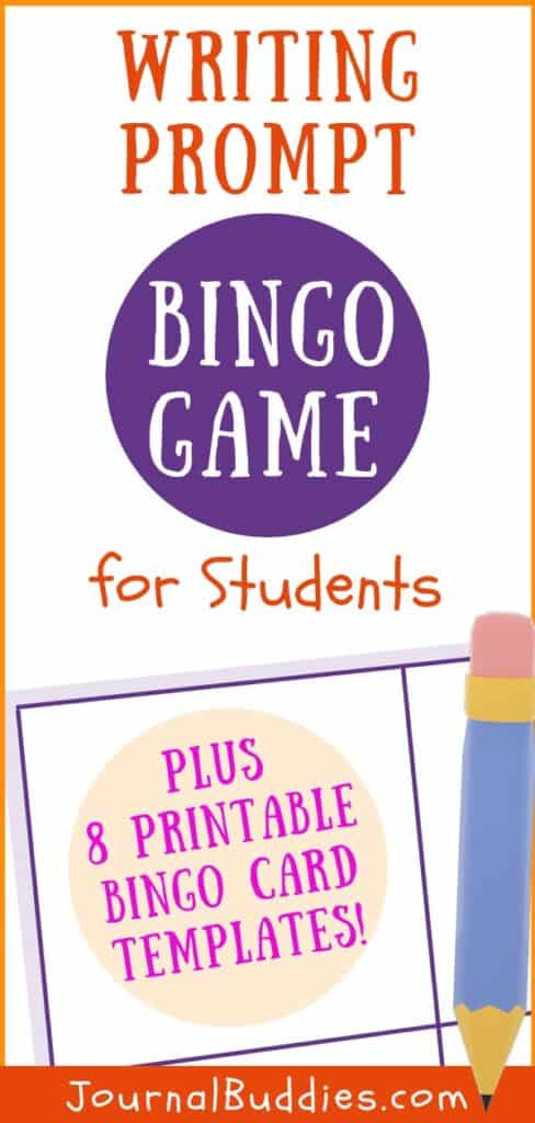 Writing Bingo Games for Students » JournalBuddies.com