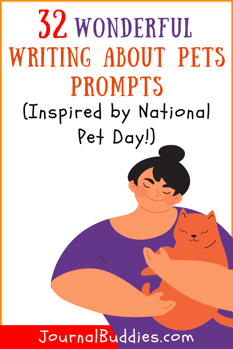 32 Wonderful Writing About Pets Prompts » JournalBuddies.com