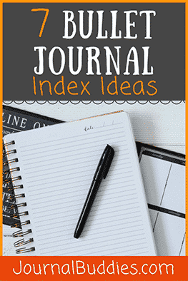 Bullet Journal Index (7 Ideas!) » JournalBuddies.com