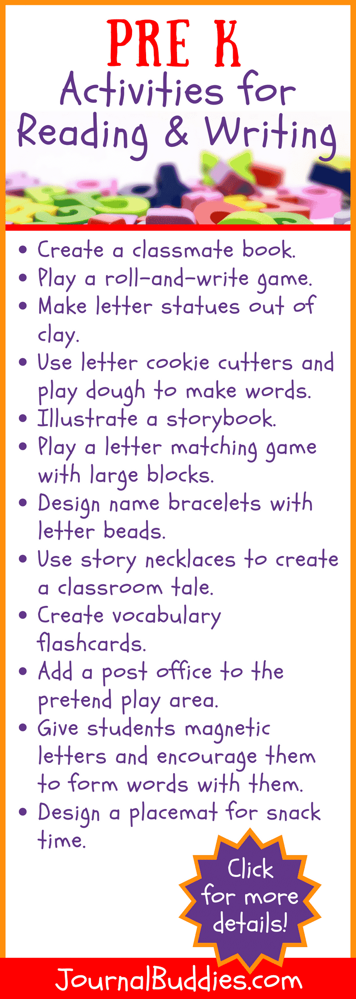 Reading And Writing Activities For Pre K Students Reading And Writing Activities For Pre K Students