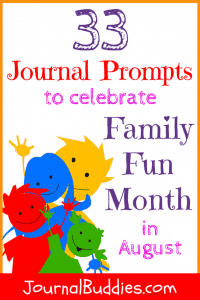 33 Family Writing Activities Fun Month » JournalBuddies.com