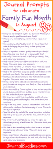 33 Family Writing Activities Fun Month » JournalBuddies.com