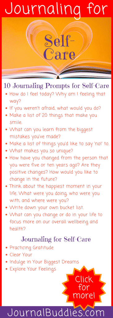 Journal Printables & Prompts for Self-Care » JournalBuddies.com