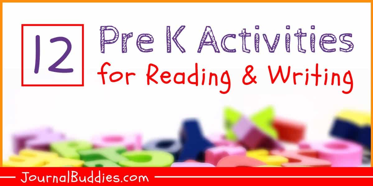 12 Pre K Activities for Reading and Writing » JournalBuddies.com