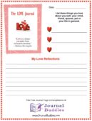 Valentine Free Printable Journal Page » JournalBuddies.com