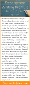 Descriptive Writing Practice Guide » JournalBuddies.com