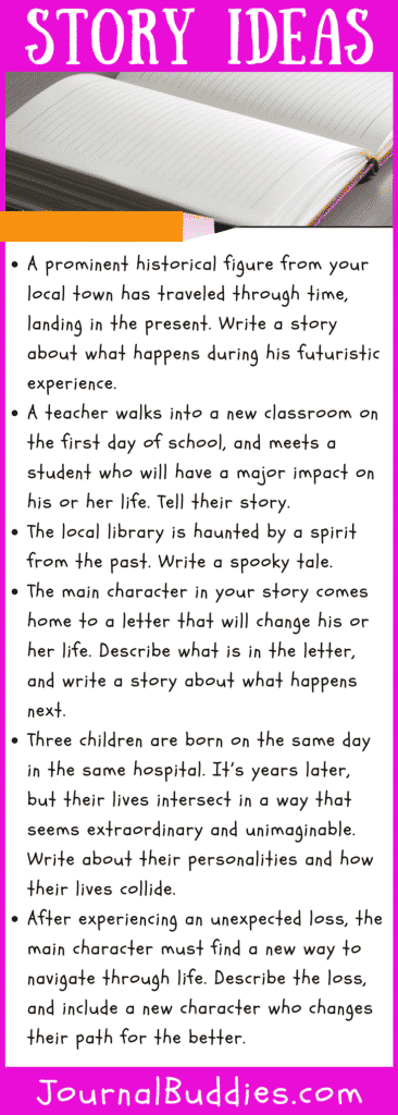 Short Story Ideas Generator + 10 New Prompts! » JournalBuddies.com