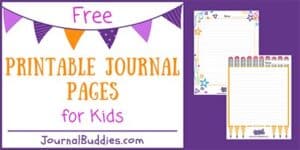 2 Free Printable Journal Pages for Students » JournalBuddies.com