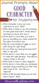What is Good Character and How to Develop It » JournalBuddies.com