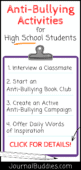 12 Highly Effective Anti-Bullying Activities » JournalBuddies.com