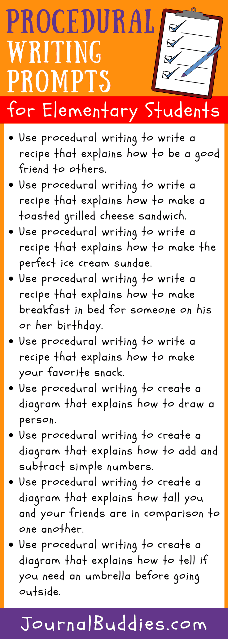 Elementary Procedural Writing Ideas Elementary Procedural Writing Ideas