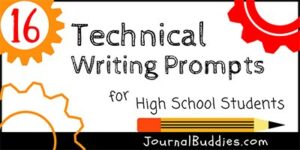 16 Technical Writing Prompts for Students » JournalBuddies.com