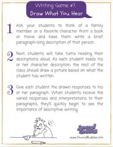 8 Excellent Writing Games for Students » JournalBuddies.com