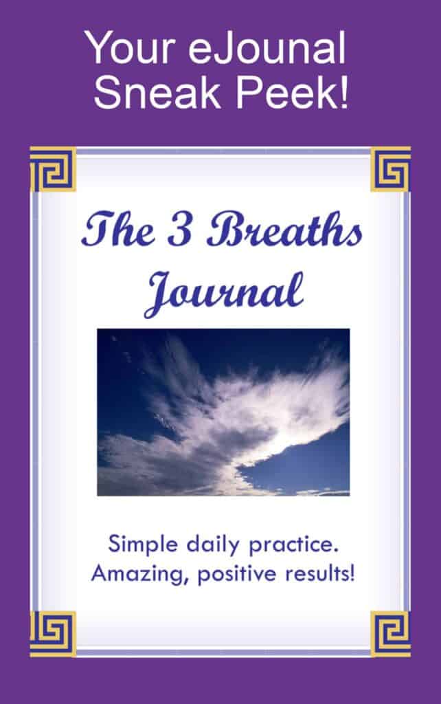 3 Breaths Mindfulness Journal Exclusive Preview » JournalBuddies.com