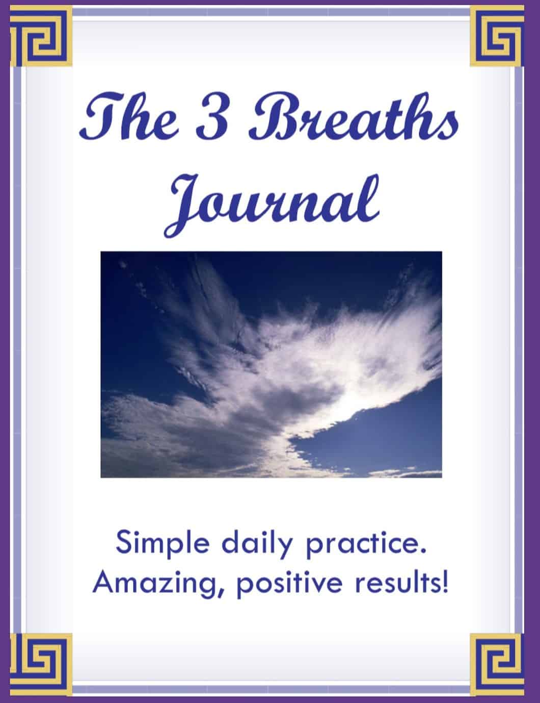 3 Breaths Mindfulness Journal Exclusive Preview » JournalBuddies.com