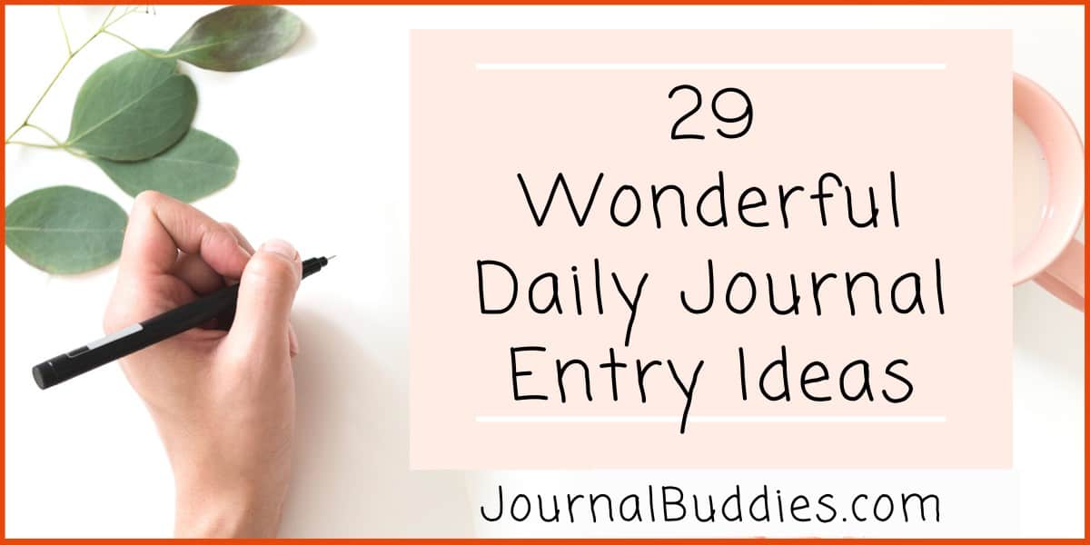 Wonderful Daily Journal Entry Ideas SMI jpg